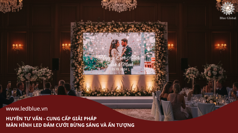 Màn Hình Led Đám Cưới Lợi Ích Giúp Không Gian Tiệc Cưới Bừng Sáng Và Ấn ...
